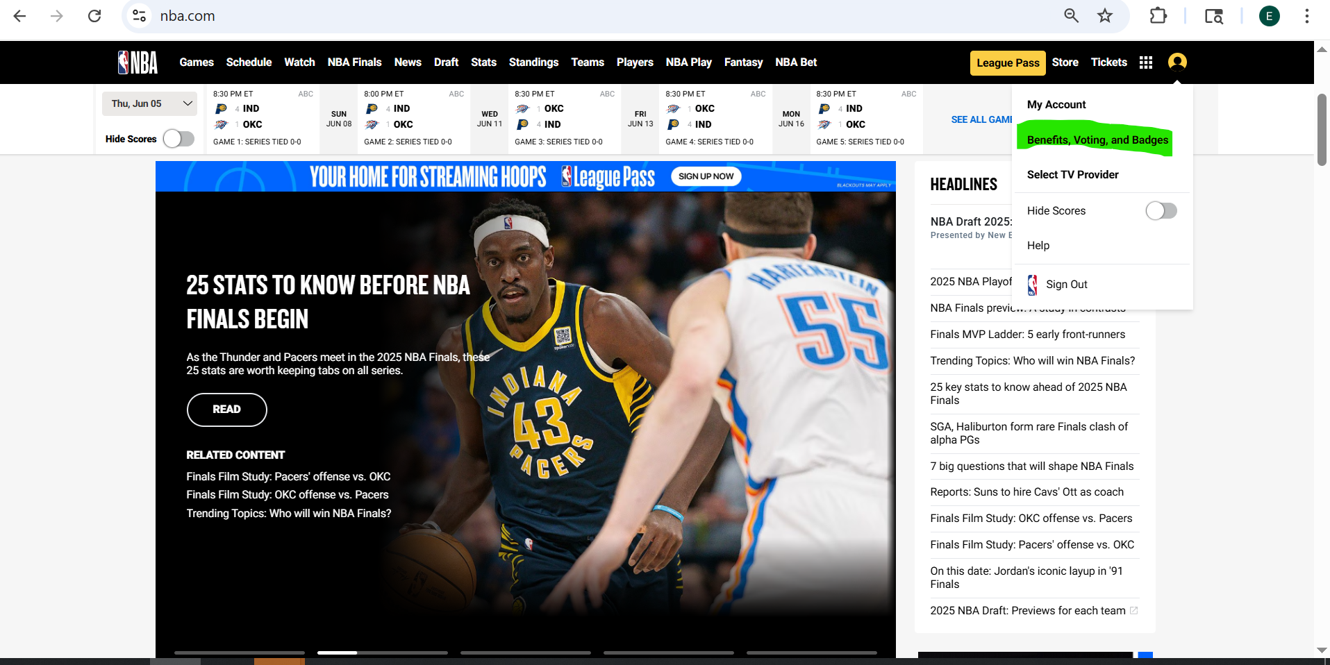 NBA ID Benefits – NBA Help Center